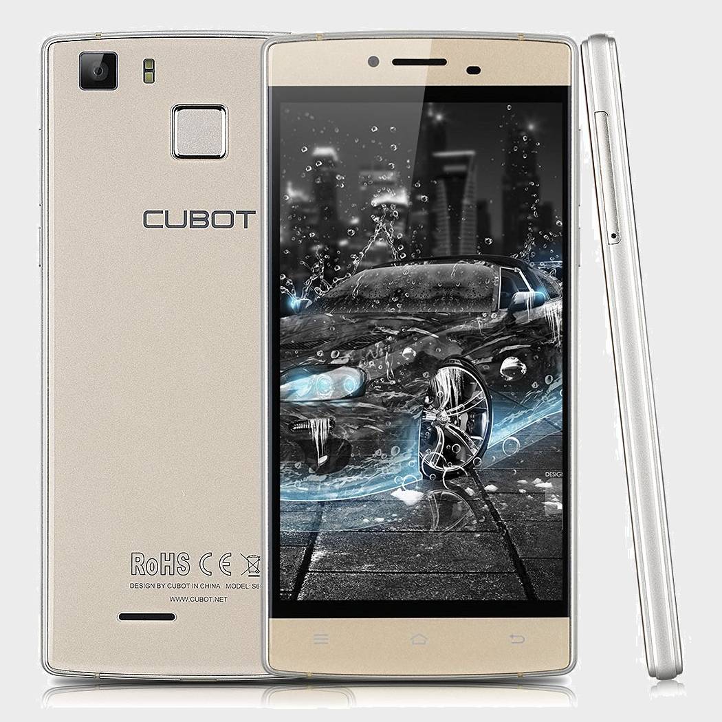 Cubot S600 dorado Teléfono quad core 2Gb 16Gb 4g 16mpx