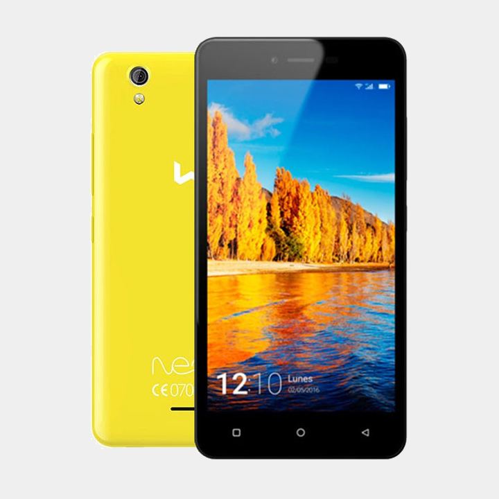 Weimei Neon amarillo telefono móvil 5 quad core 1Gb 16Gb
